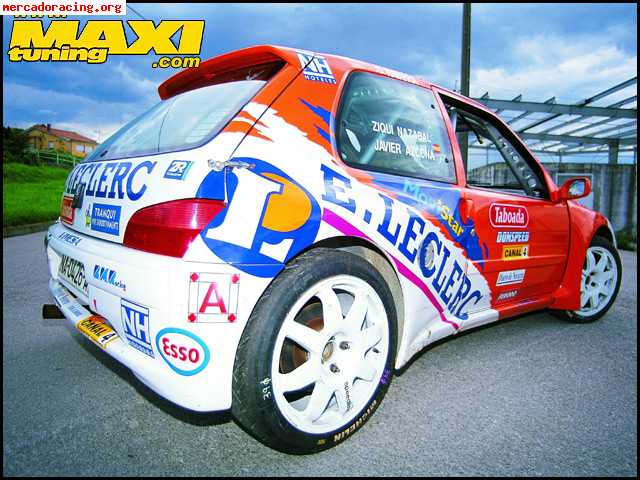 PEUGEOT 106 MAXI KIT CAR EX-OFICIAL PEUGEOT SPORT (AZCONA)