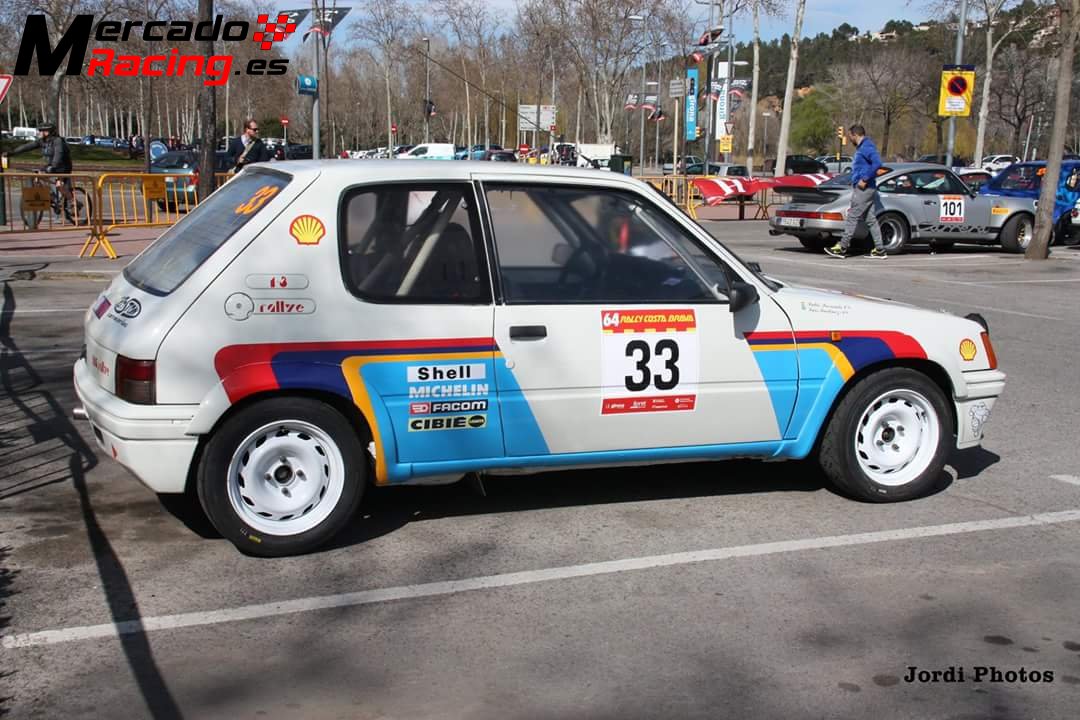 Peugeot 205 rallye Histórico