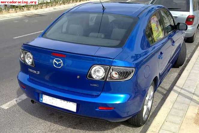 mazda 3 2.0 150cv azul electrico 60.000km