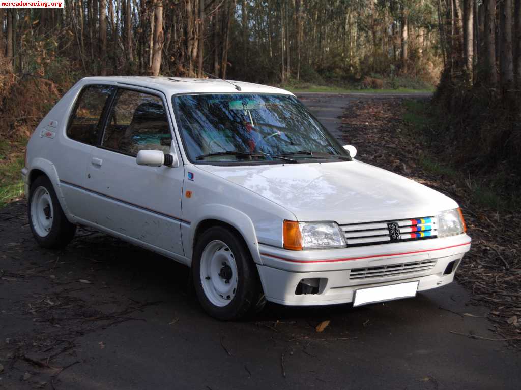Peugeot 205 Rallye.