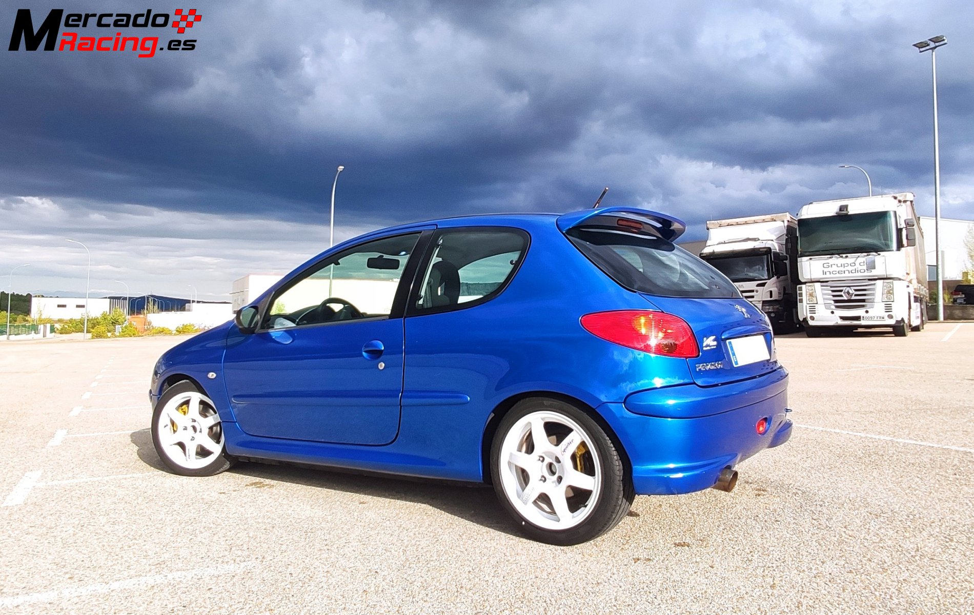 Peugeot 206 xs 1.6 16v Azul
