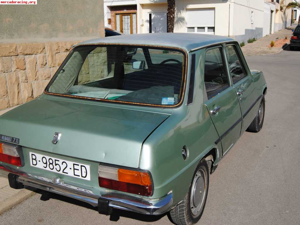 Vendo renault 7 tl