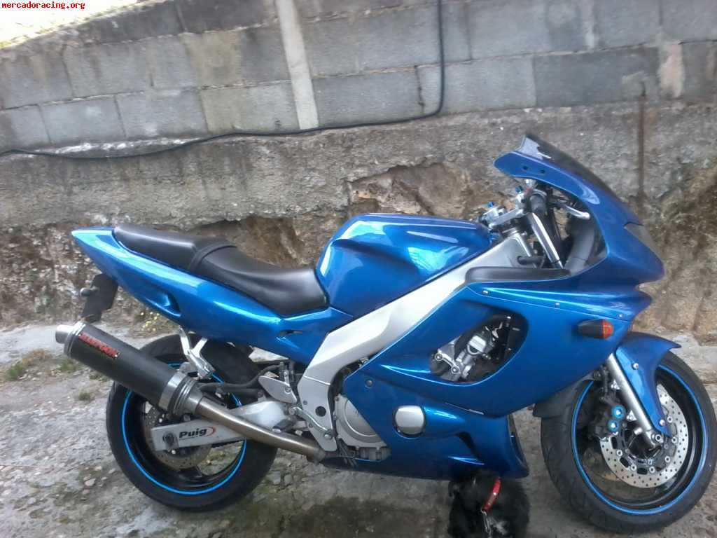 cambio yamaha 600r
