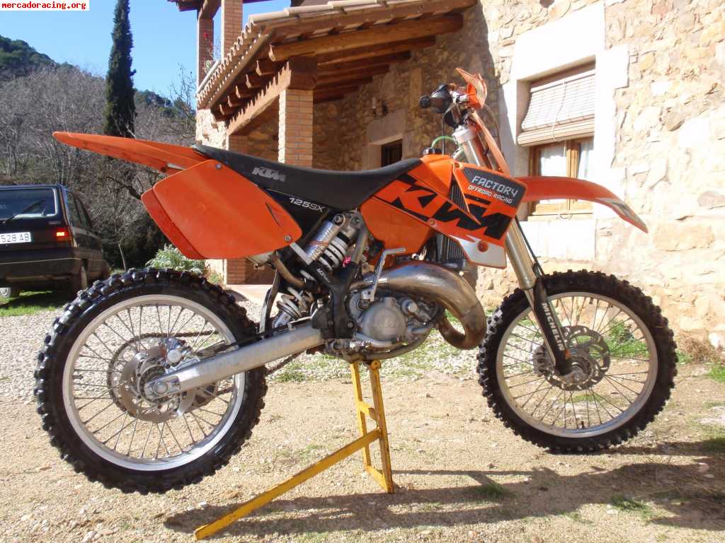 ktm 125 de cross
