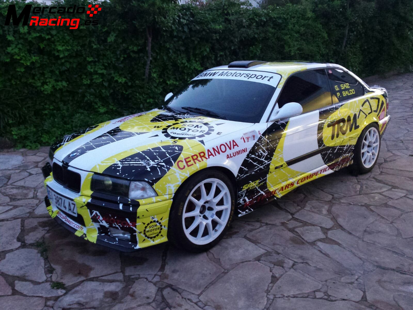 SAIZ MOTORSPORT VENDE ; BMW M3 E36 RALLYES